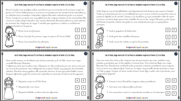 Cuadernillo de cuentos cortos y lecturas para en PDF con comprensión ...