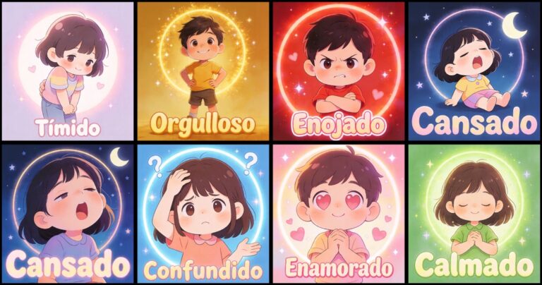 Emociones tarjetas para clase (0) - Imagenes Educativas