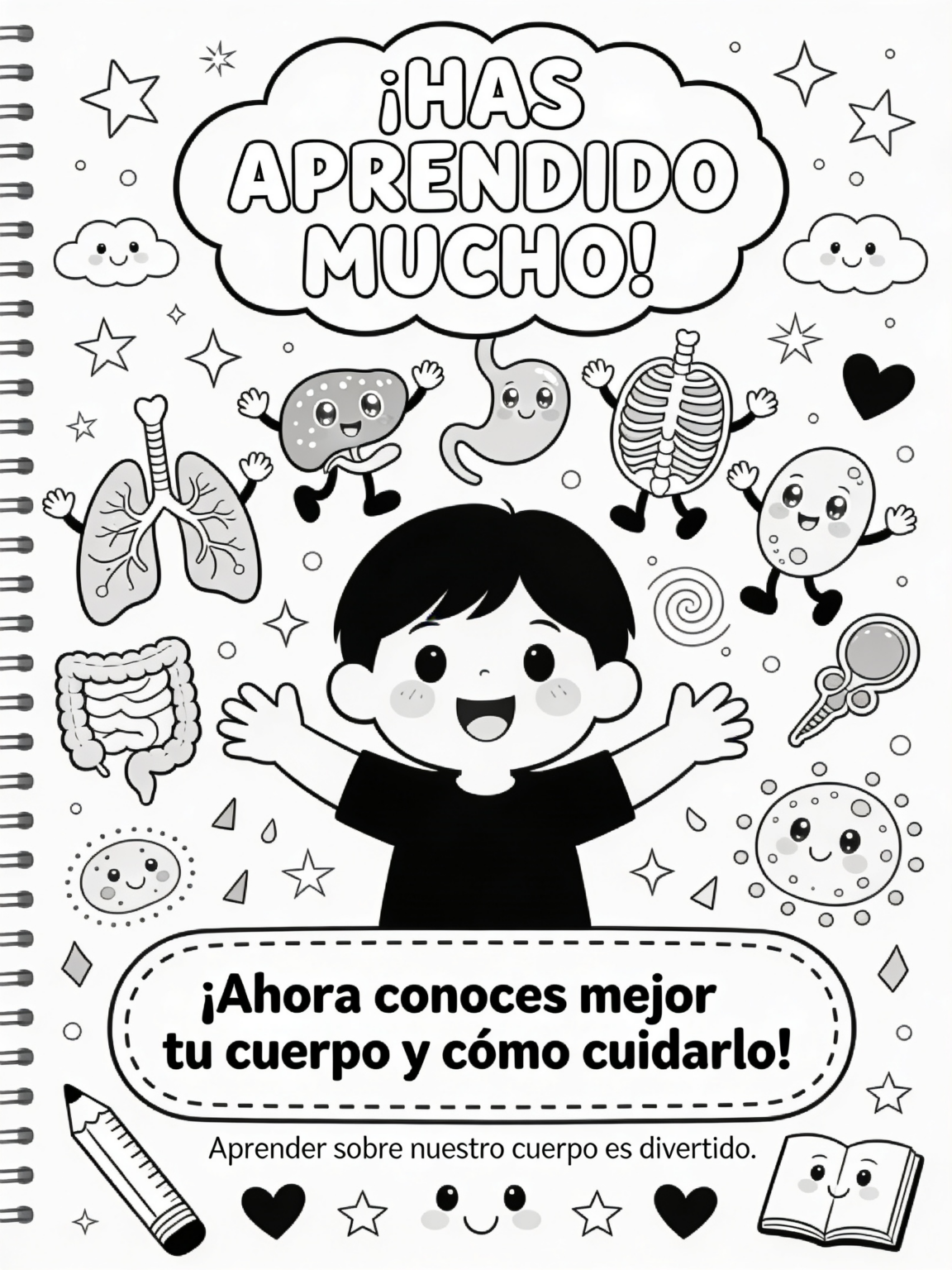 Cuaderno de comprensión lectora Apratos y Sistemas del Cuerpo Humano ...