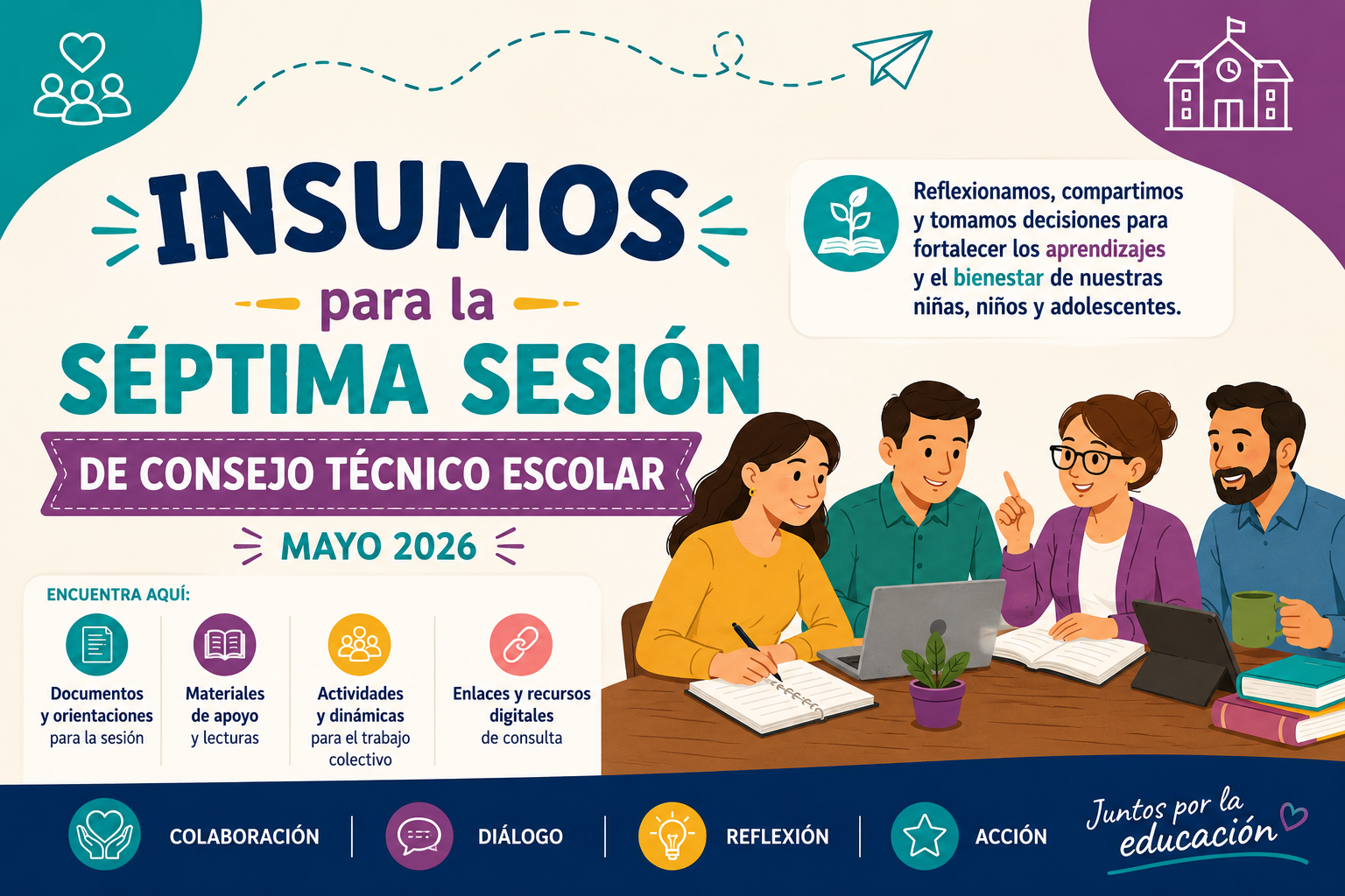 Insumos para la Séptima Sesión de CTE mayo 2026 - Imagenes Educativas