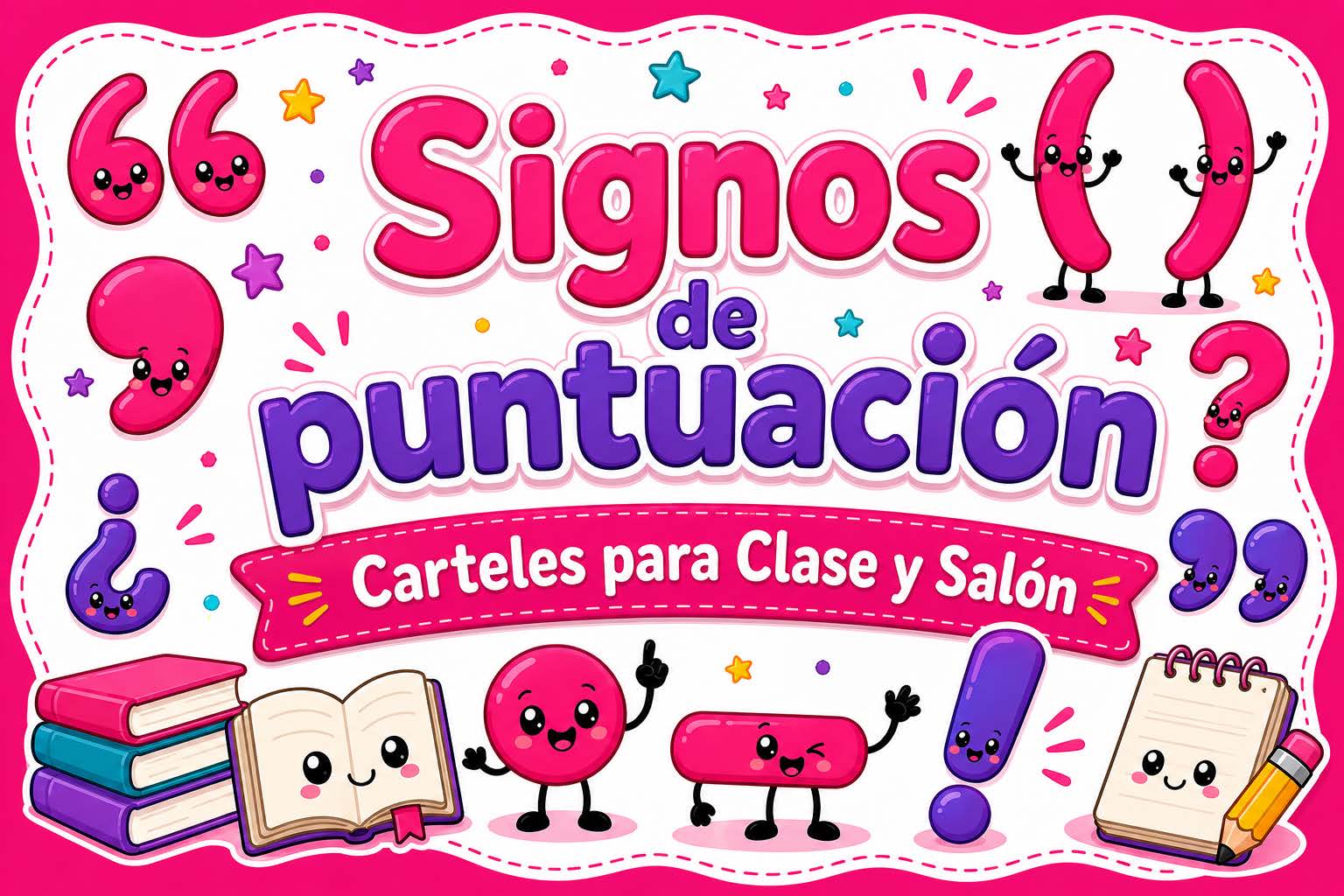 Láminas de Palabras Mágicas para decorar - Imagenes Educativas