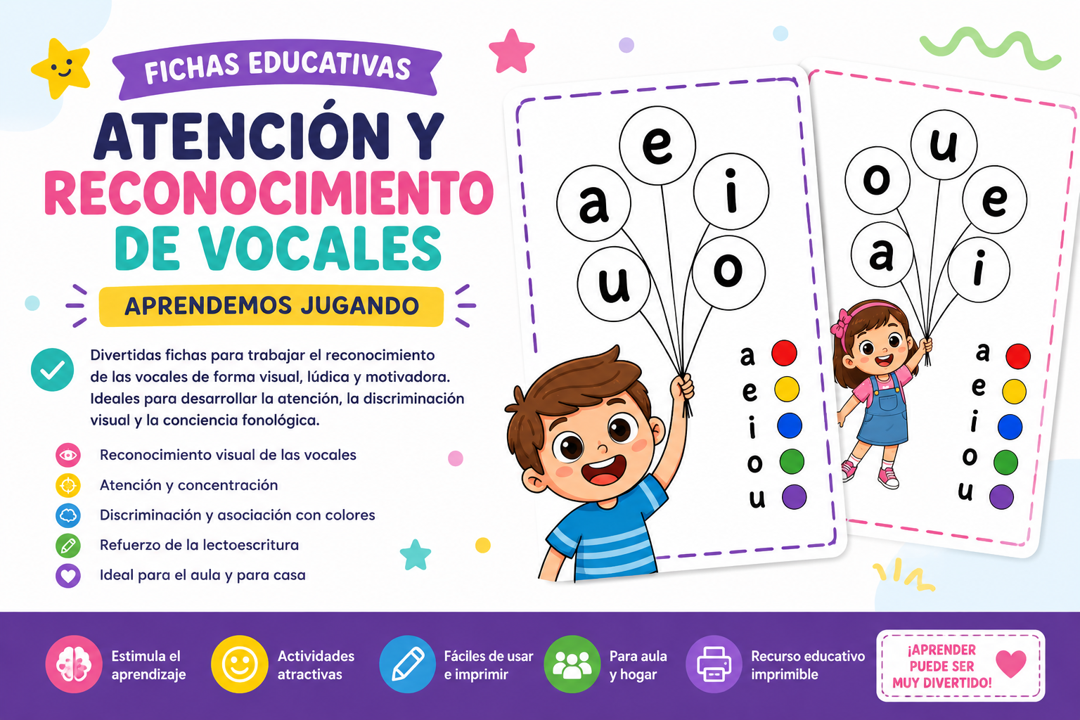 portada atencion vocales - Imagenes Educativas